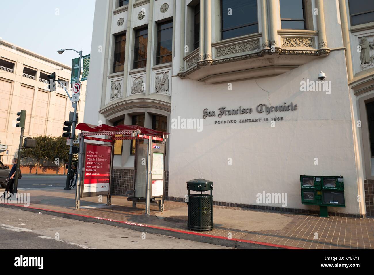Chronicle newspaper hi-res stock photography and images - Alamy