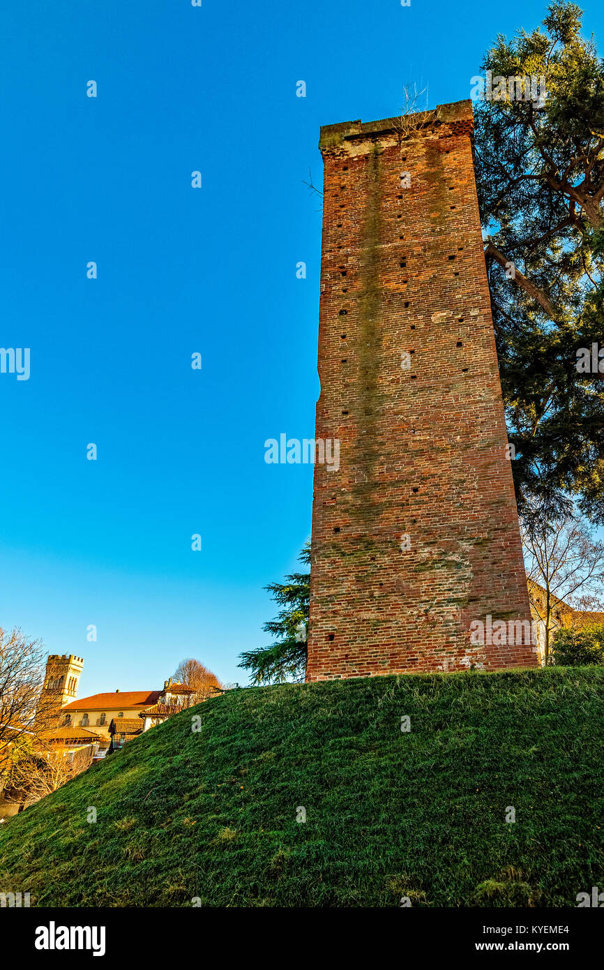 Italy Piedmont Trofarello The Medieval Tower Stock Photo - Alamy