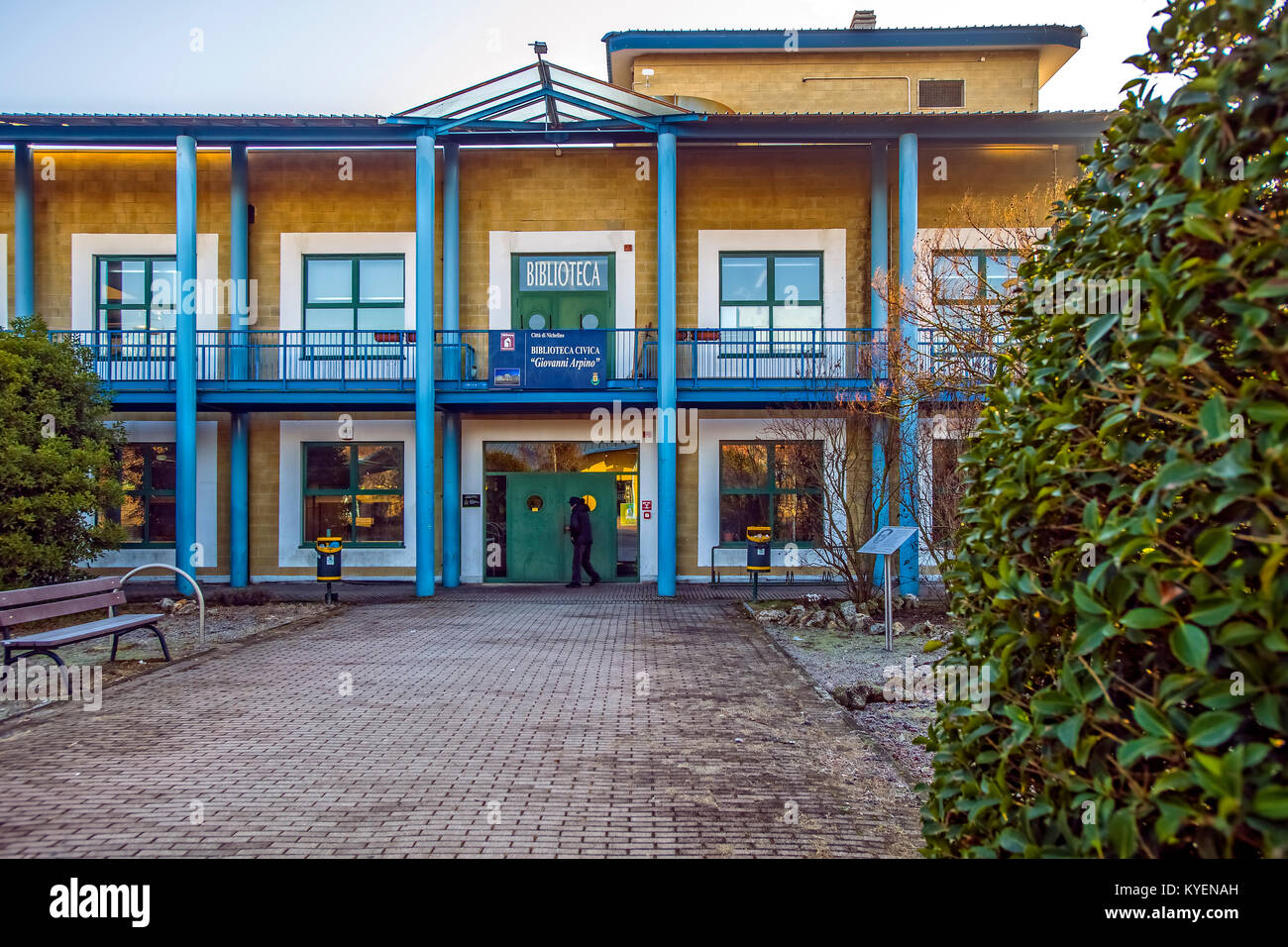 Italy Piedmont Nichelino Public Library Biblioteca Civica Giovanni ...