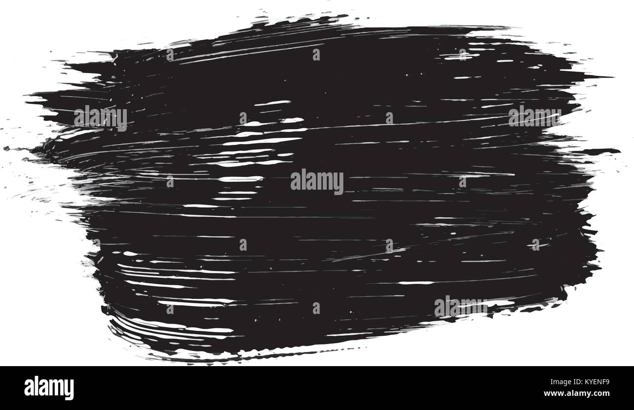 Beautiful black paint smear hi-res stock photography and images - Alamy