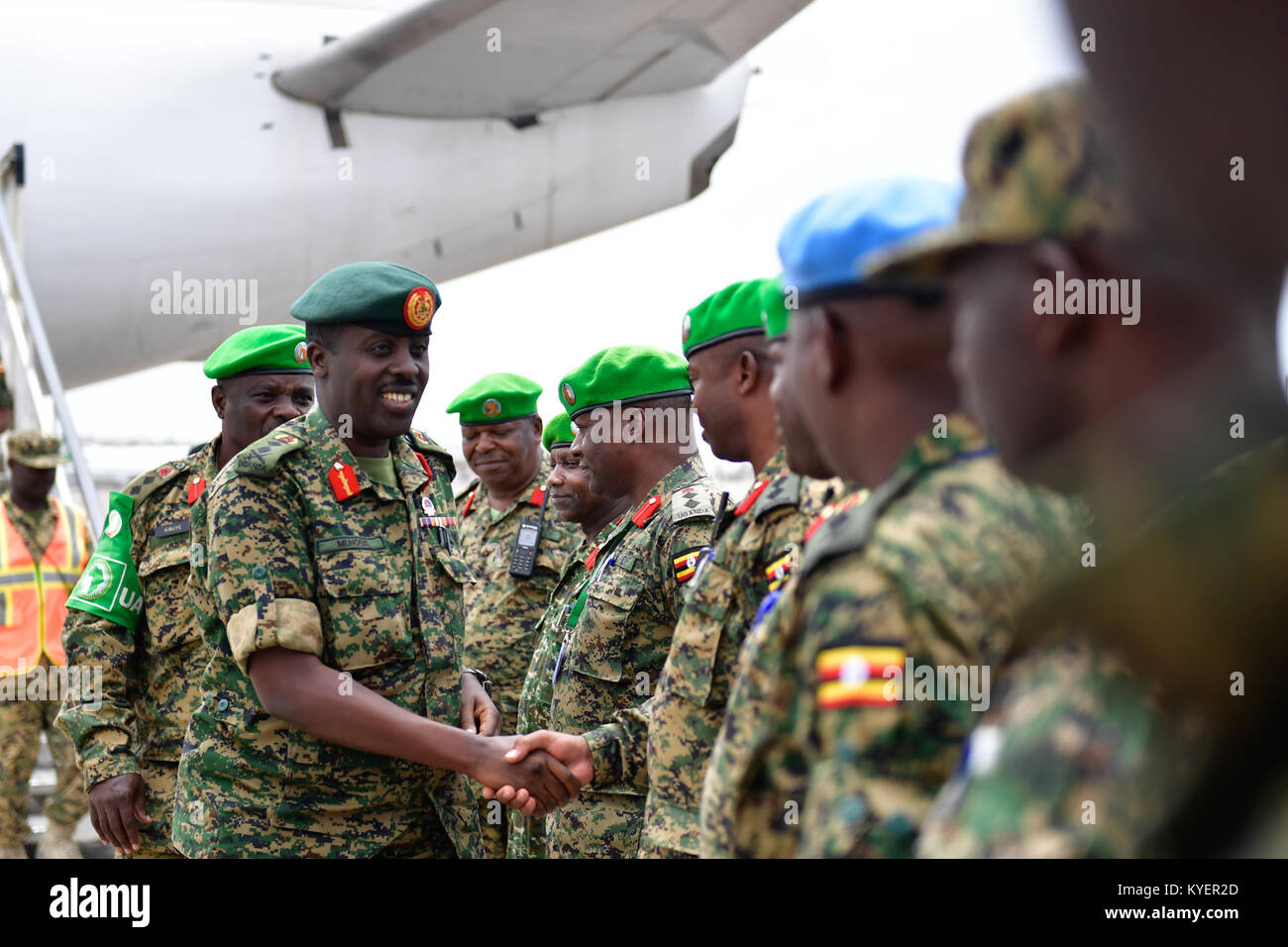 General David Muhoozi, Chief of Defense Forces of Uganda, is received ...