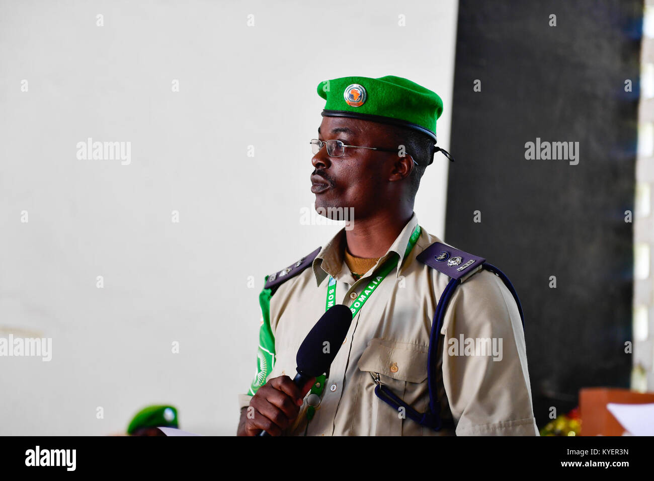 Christopher Kashita, Senior Superintendent of Police (SSP) with AMISOM ...