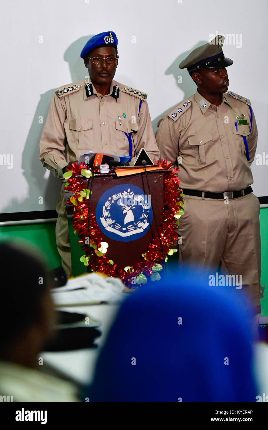 Brigadier General Hassan Sheik Alosow, Director of Training for the ...