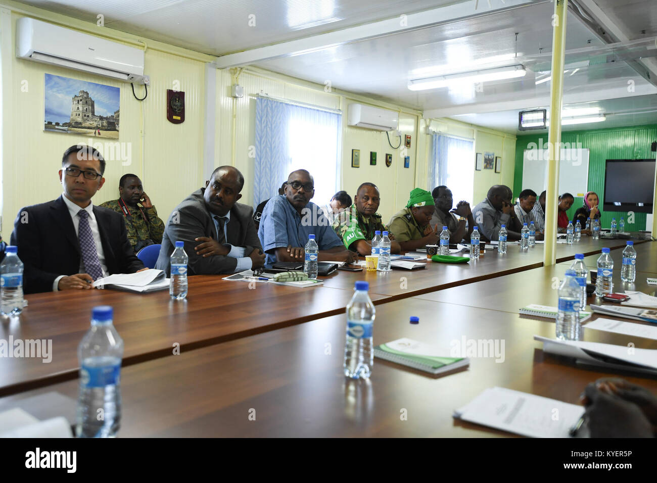 A photograph of participants from the United Nations and the African ...