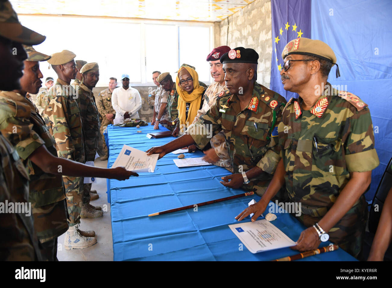 Major General Ahmed Jimaale, Chief of Defence Forces in Somalia ...