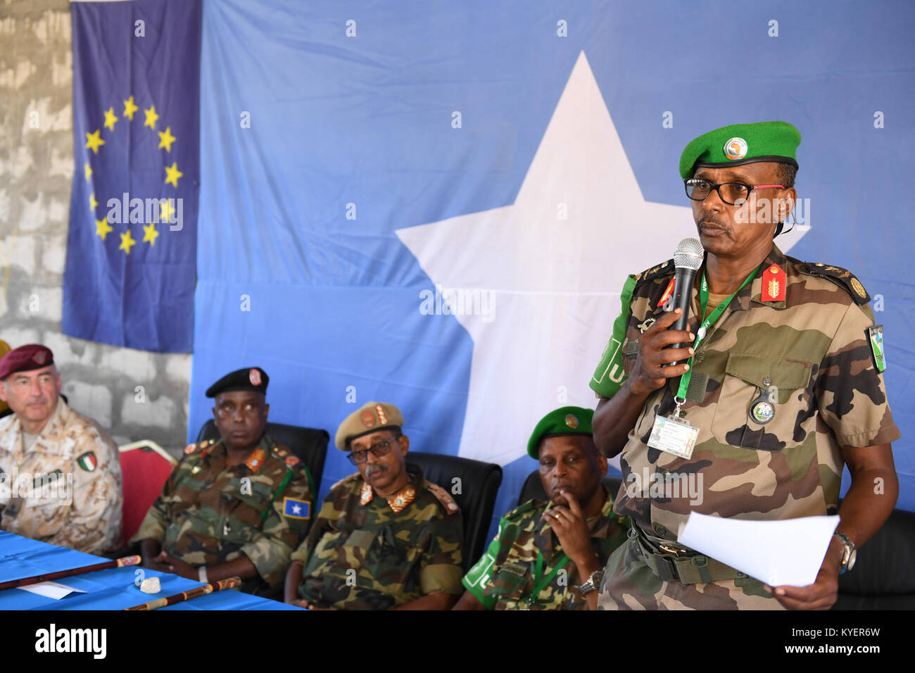 Somali national army sna soldiers hi-res stock photography and images - Alamy