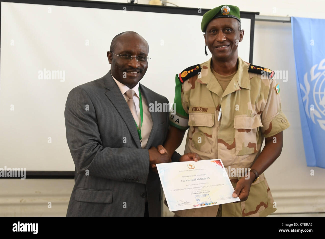 Simon Mulongo, Deputy Special Representative of the Chairperson of the ...