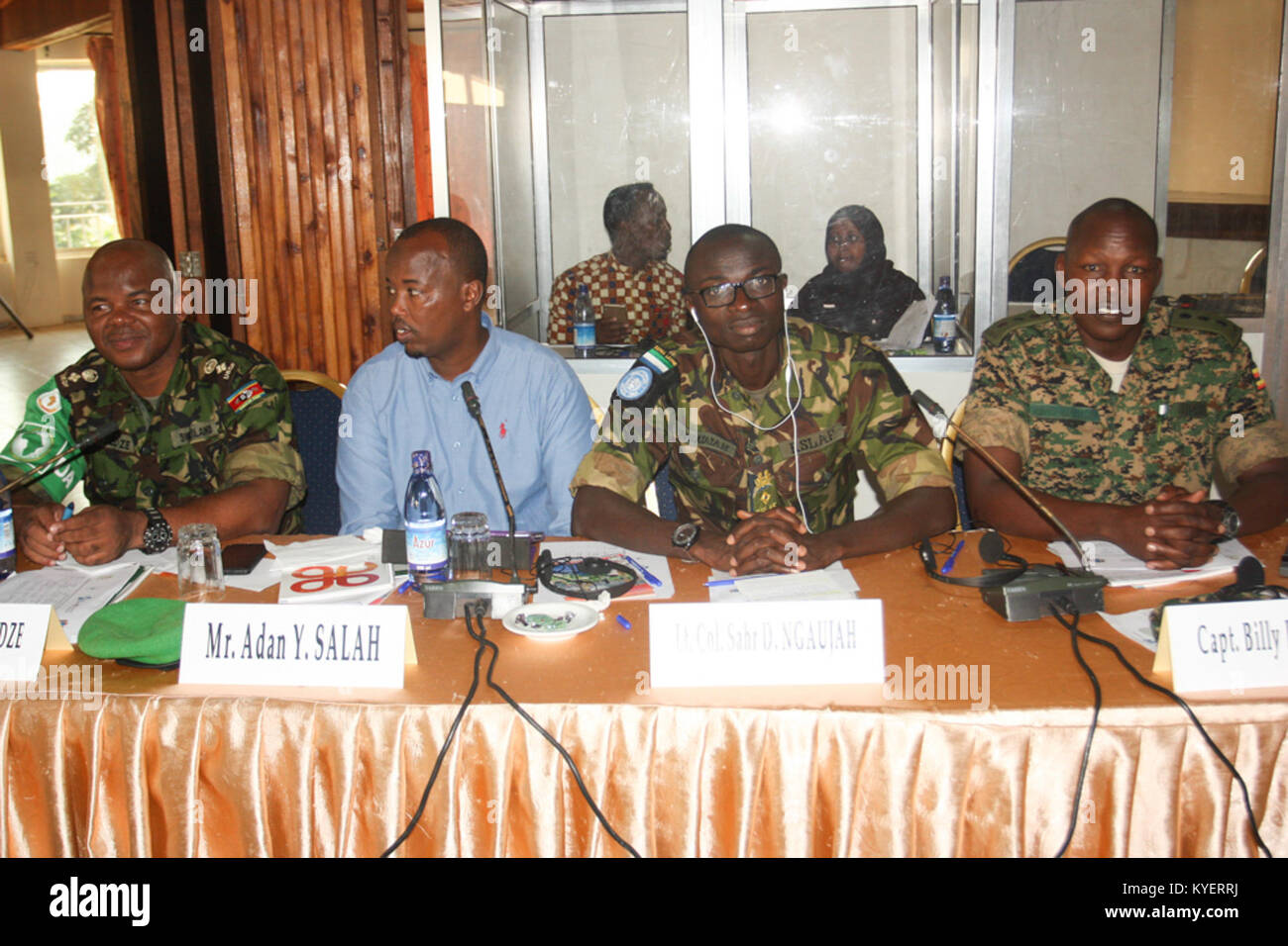 A photograph of participants attending a child protection workshop in ...