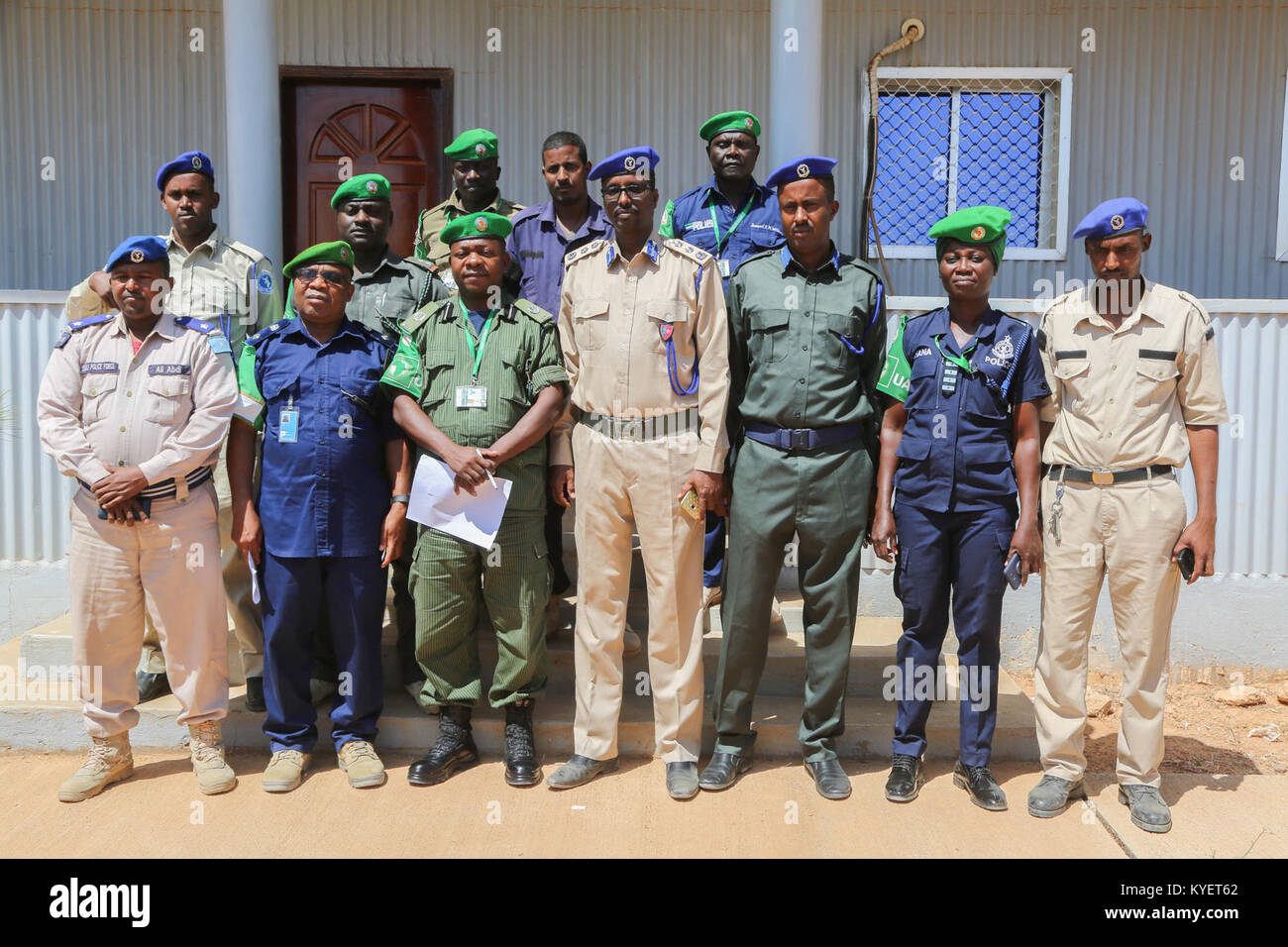 Colonel Mohamed Maow Halane, Somali Police Commissioner in the Hiran ...