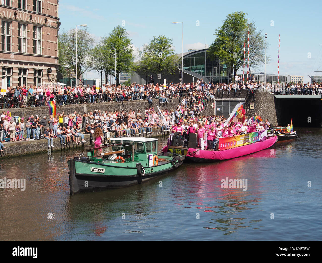 Photograph of Boat 19 during the Canal Parade in Amsterdam, 2017 ...