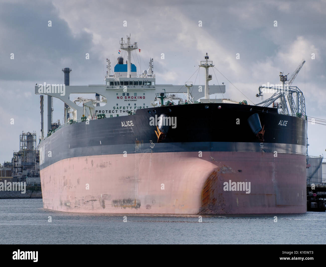 A photograph of the Alice, a ship registered under IMO number 9709087 ...