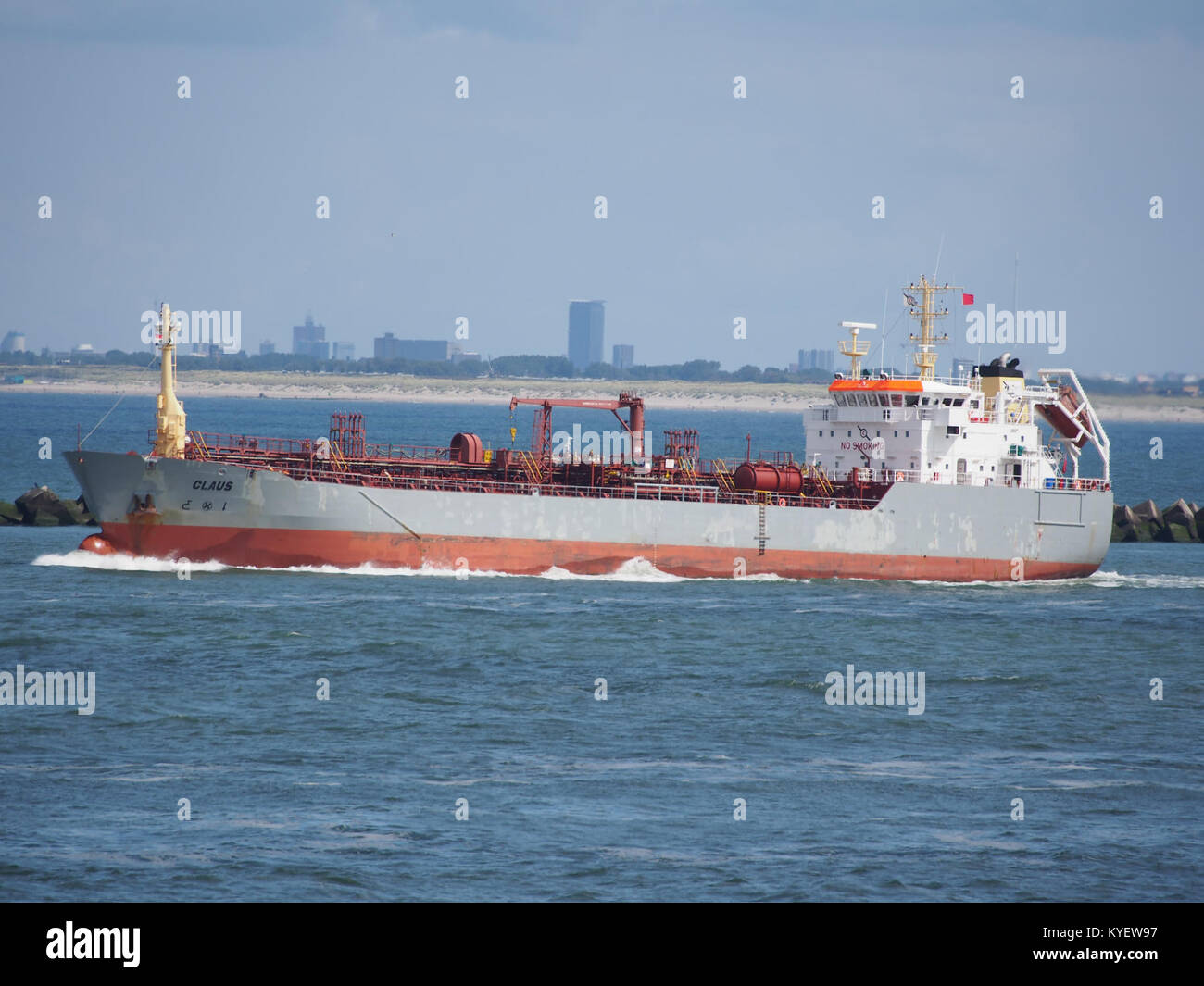Photograph of the Claus ship, built in 2004, passing through the Port ...