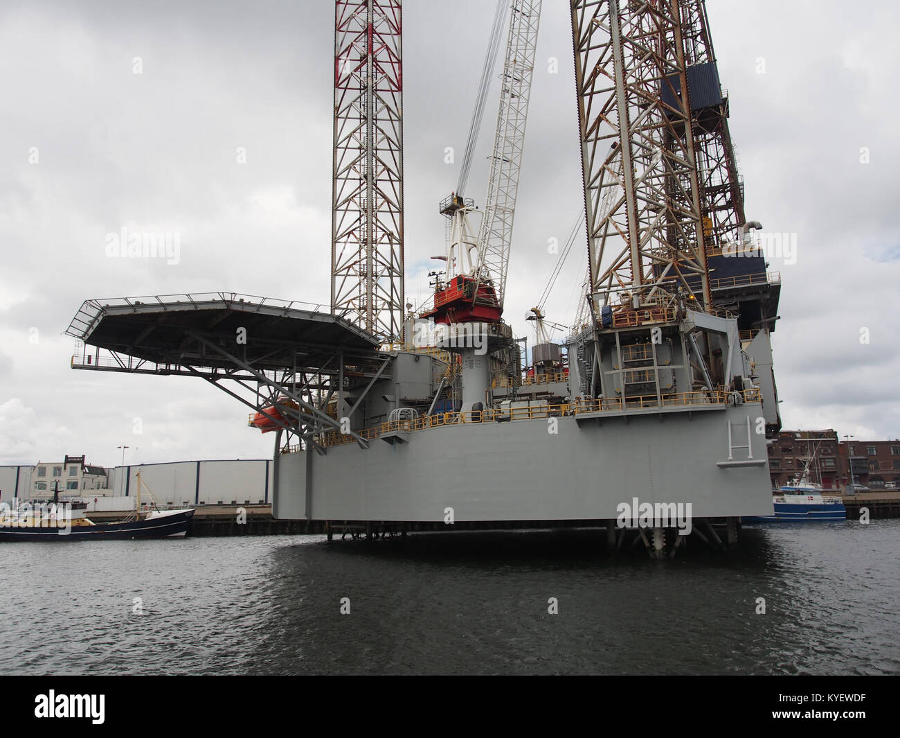 Paragon C463, a ship built in 1982, seen at the port of IJmuiden. The ...