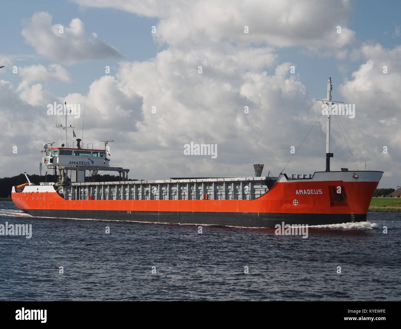 Photograph of the Amadeus, a ship registered under IMO number 9281592 ...