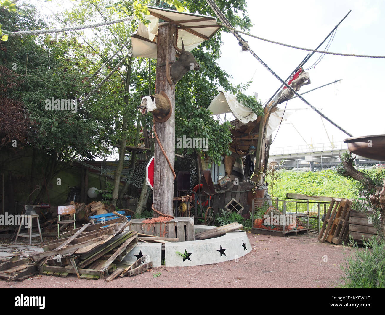 This photograph of Ruigoord captures the unique atmosphere of this ...