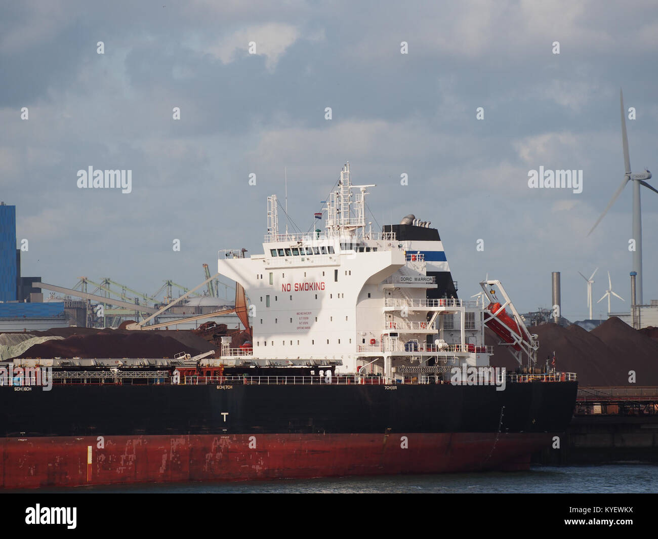 Photograph of the Doric Warrior, a 2010-built cargo ship (IMO 9560791 ...