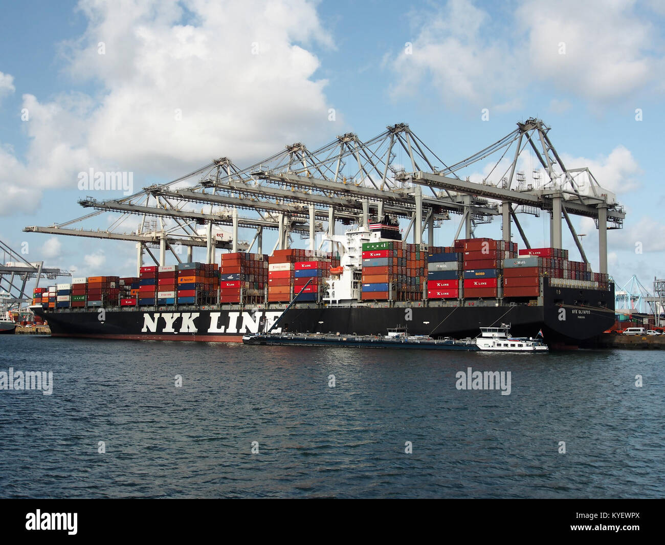 The NYK Olympus, a ship built in 2007 with IMO number 9312987, is ...