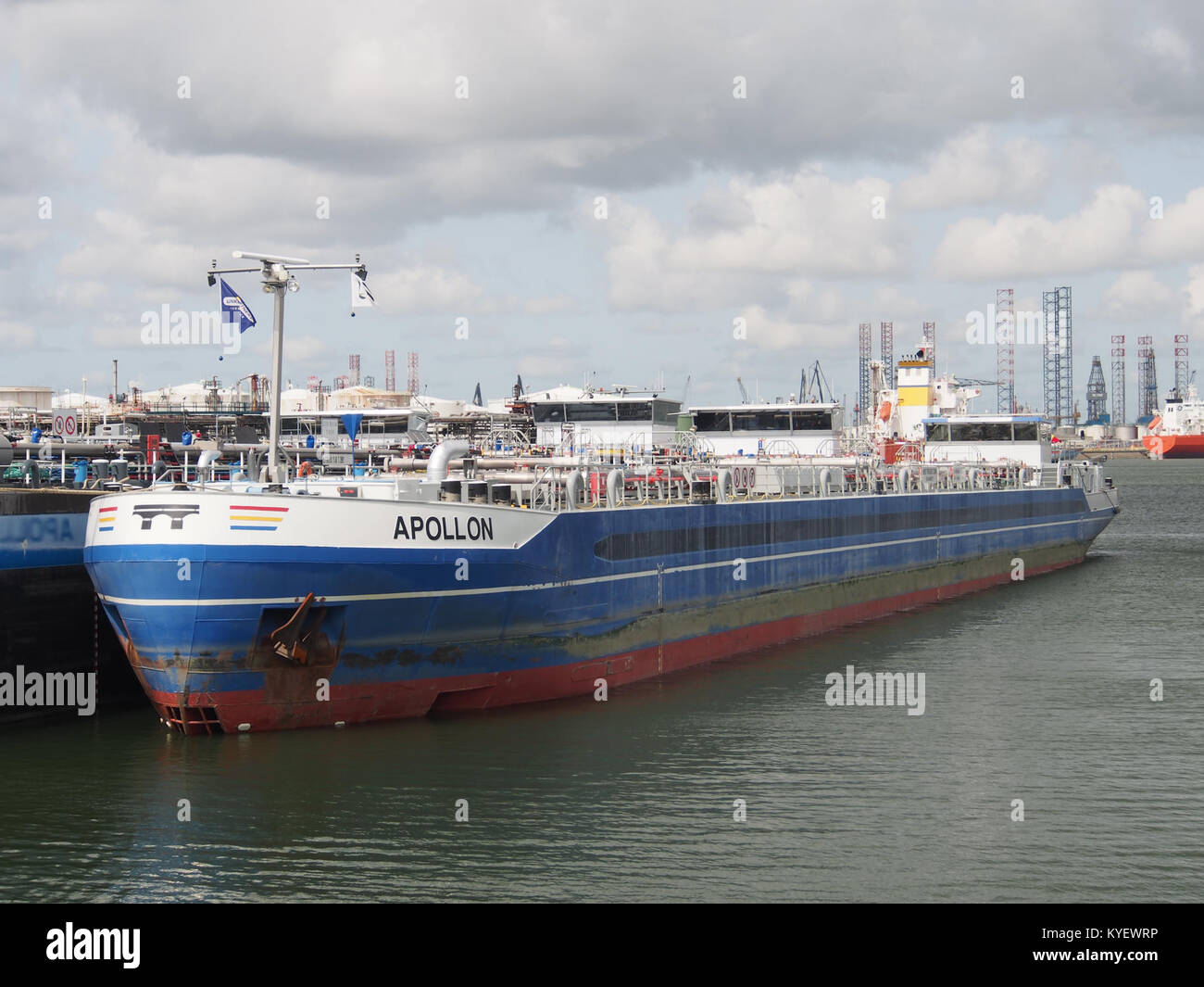 A photograph of the 'Apollon', a ship registered with ENI 46000571 ...