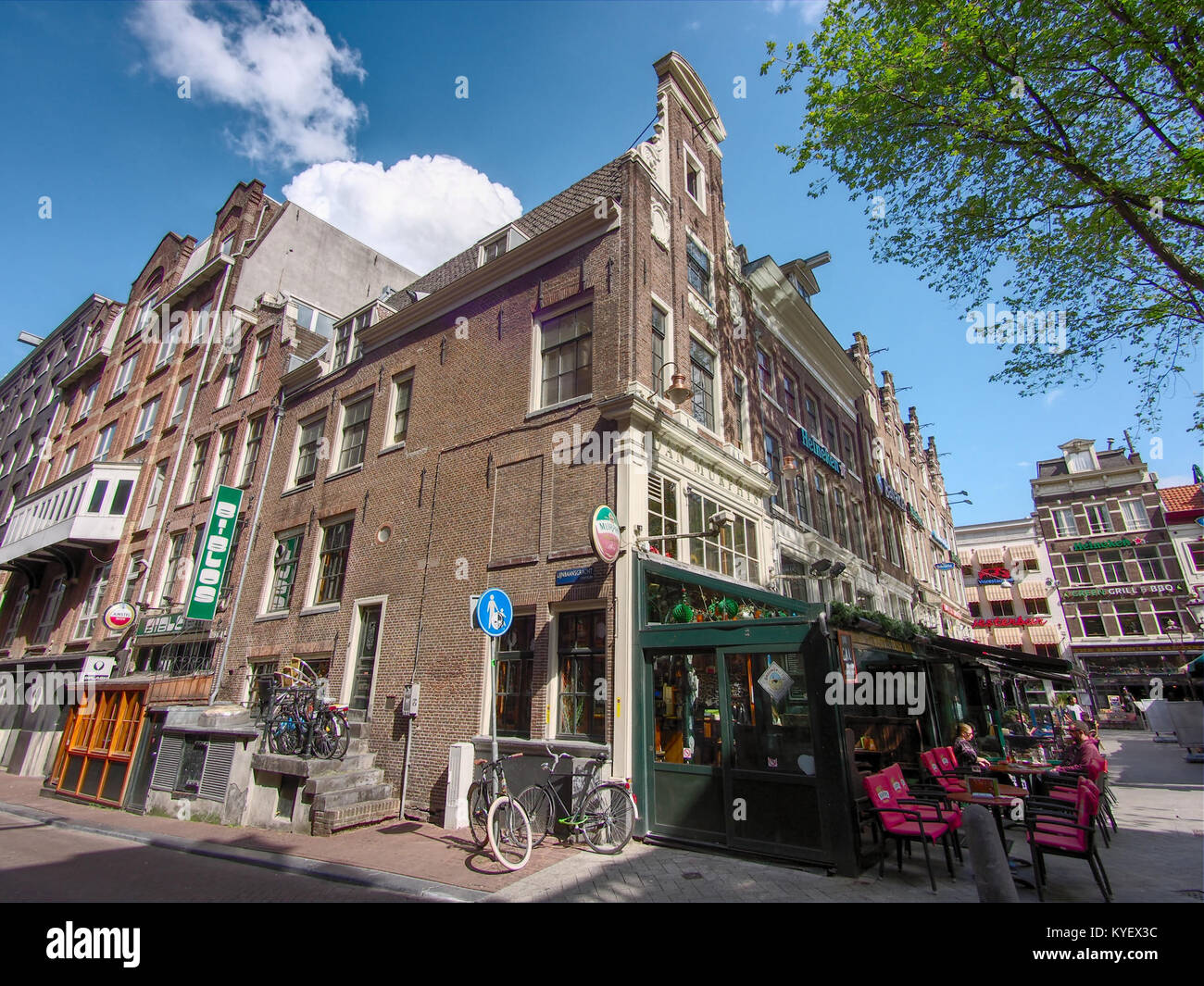 A historical photograph of the intersection of Leidseplein and ...