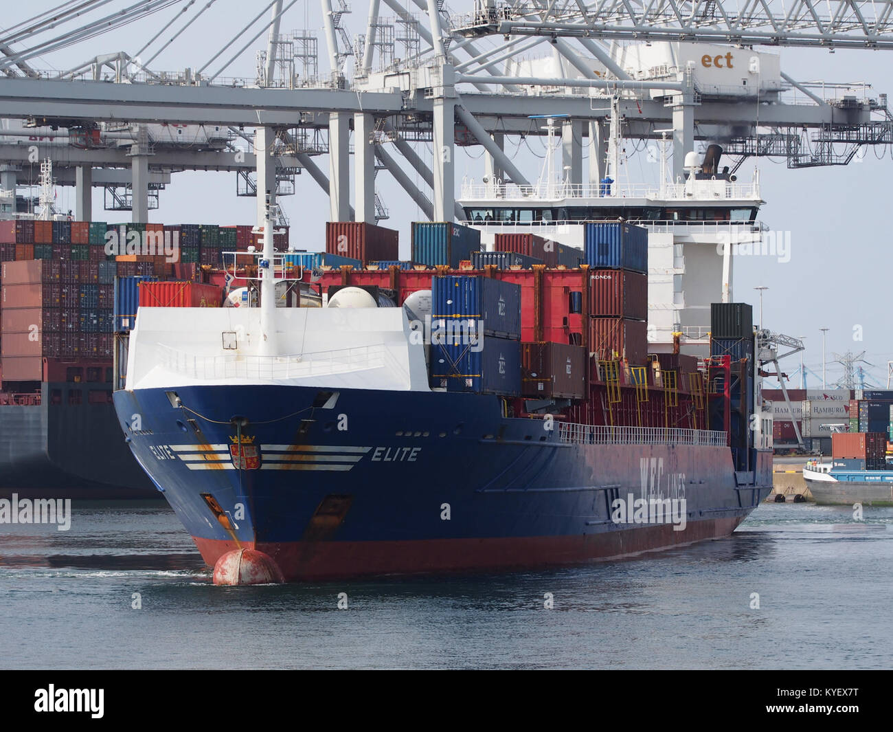 Image of the Elite ship, registered under IMO 9315018, docked at ...