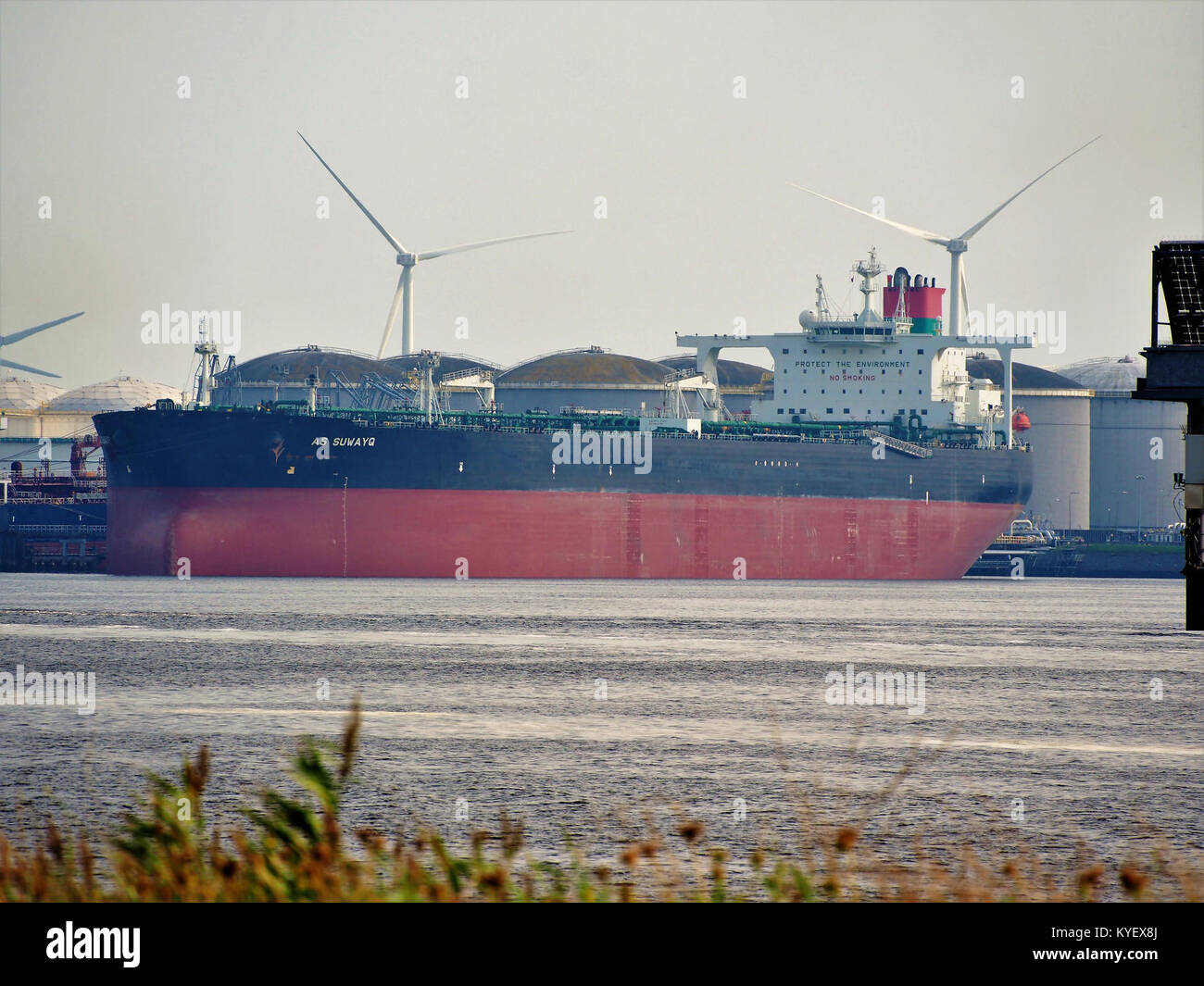The As Suwayq, a ship built in 2012 with IMO number 9500728, is docked ...