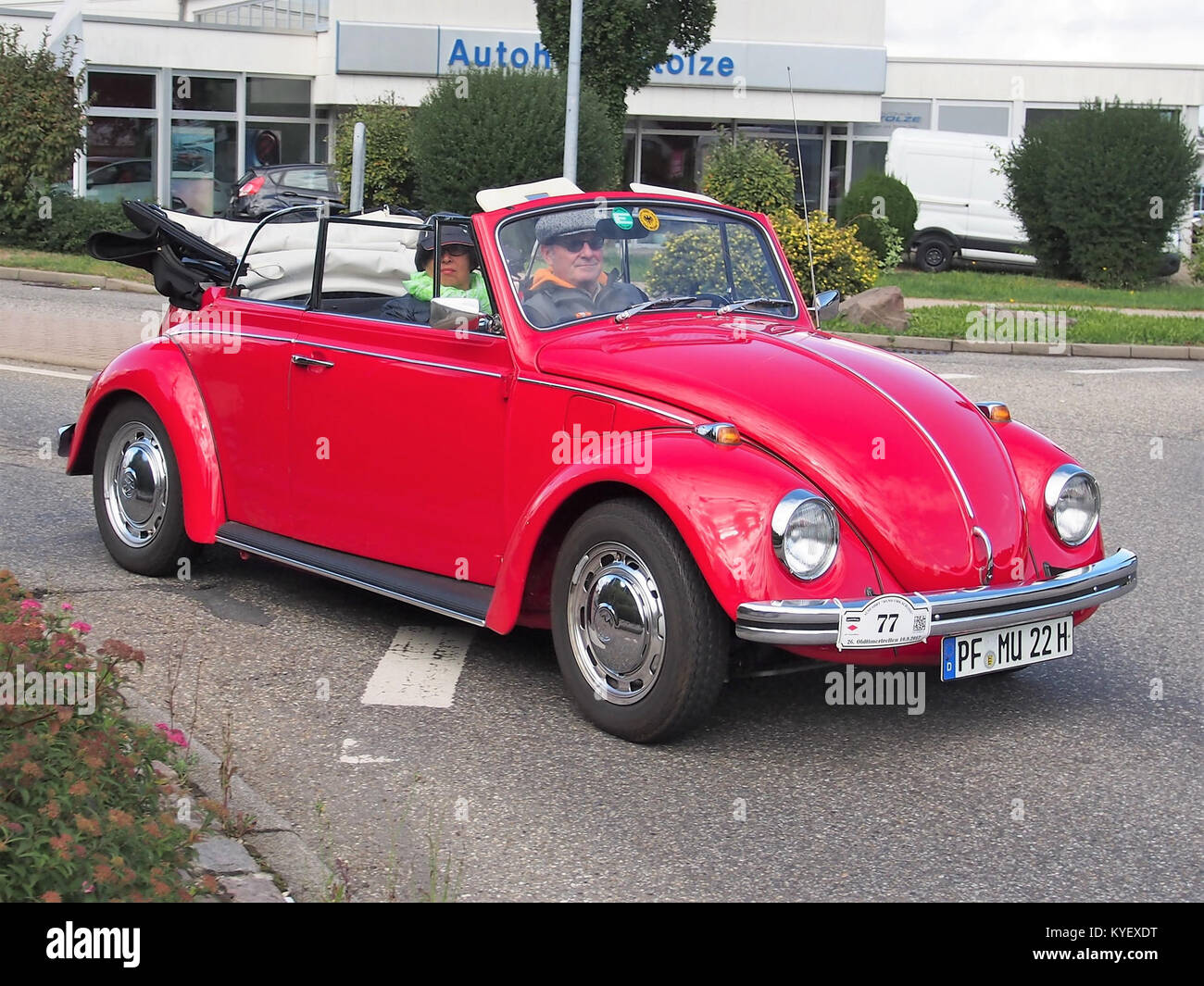 A photograph from the 2017 'Ausfahrt Rund ums Schloss' event, featuring ...