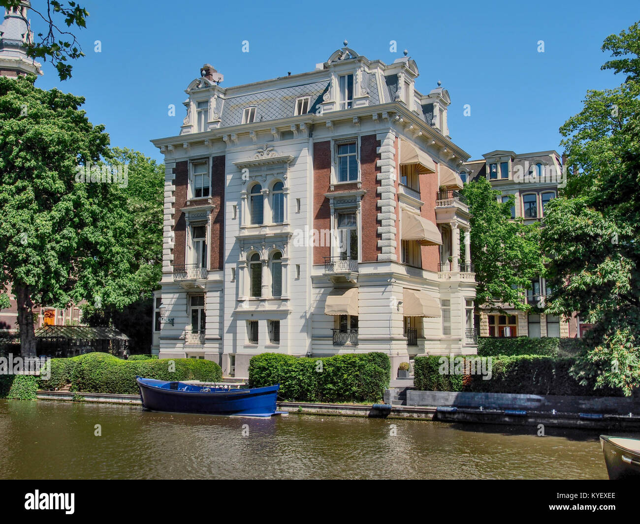 Photograph of Villa Weteringschans, located near the Singelgracht in ...