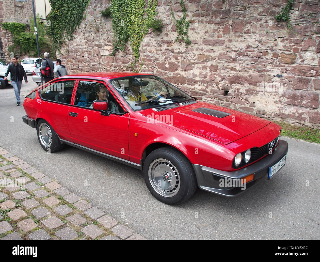 This photo from the 2017 'Ausfahrt Rund ums Schloss' event shows Alfa ...