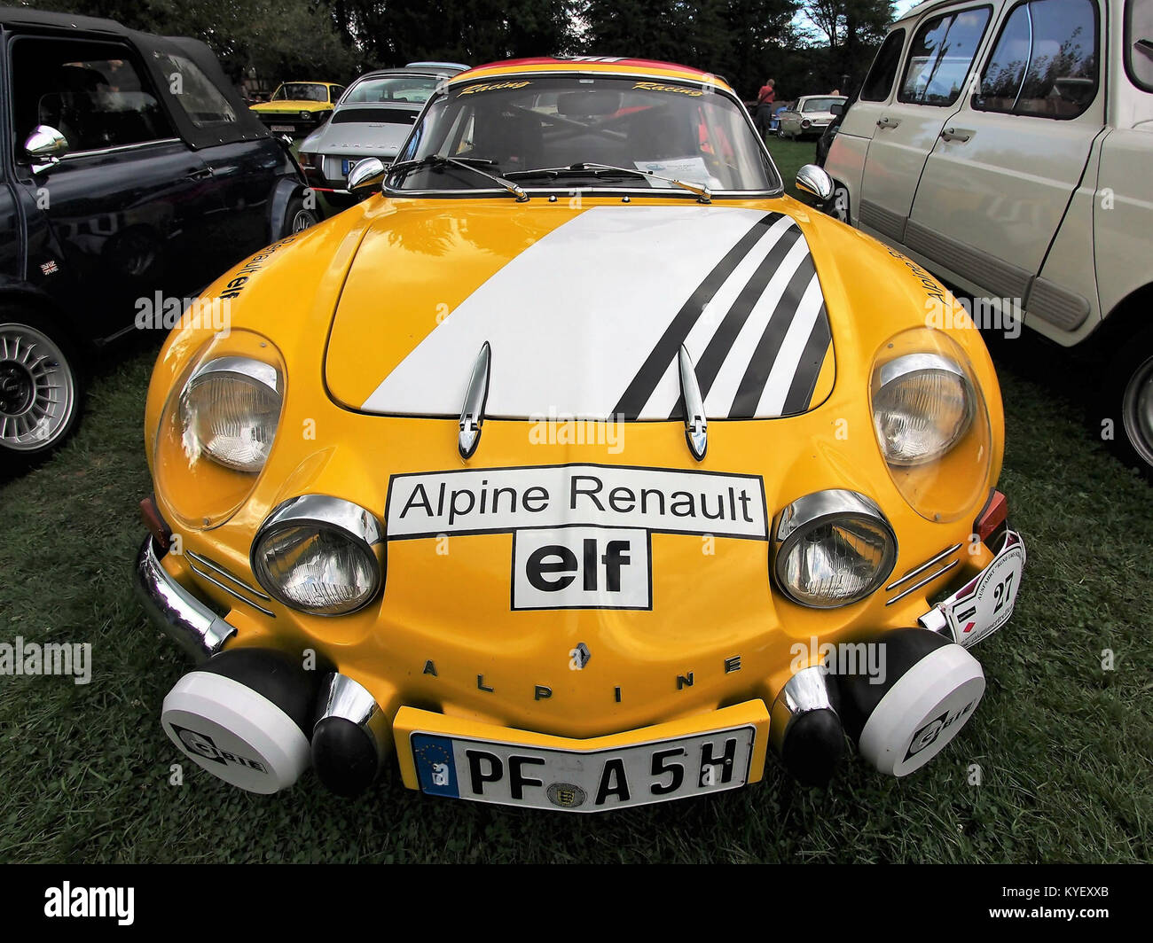 A photograph from the 2017 'Ausfahrt Rund ums Schloss' event ...