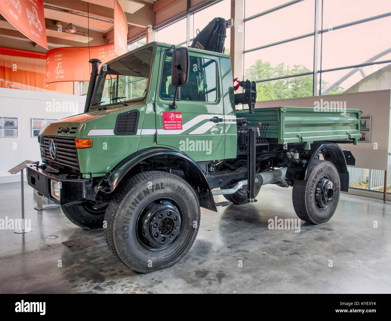 An image from the Unimog Museum showing the U1700L, a vehicle known for ...