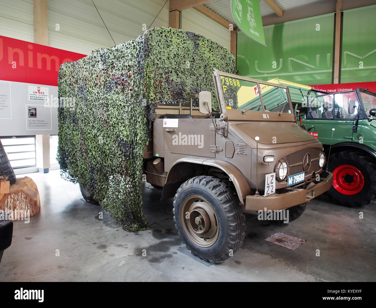 This image features a 1962 Unimog S, a versatile off-road vehicle known ...