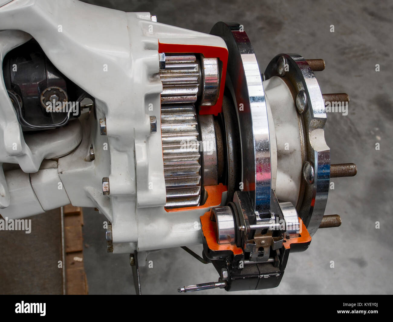 Portalachse MB-track Bild 2 Stock Photo - Alamy