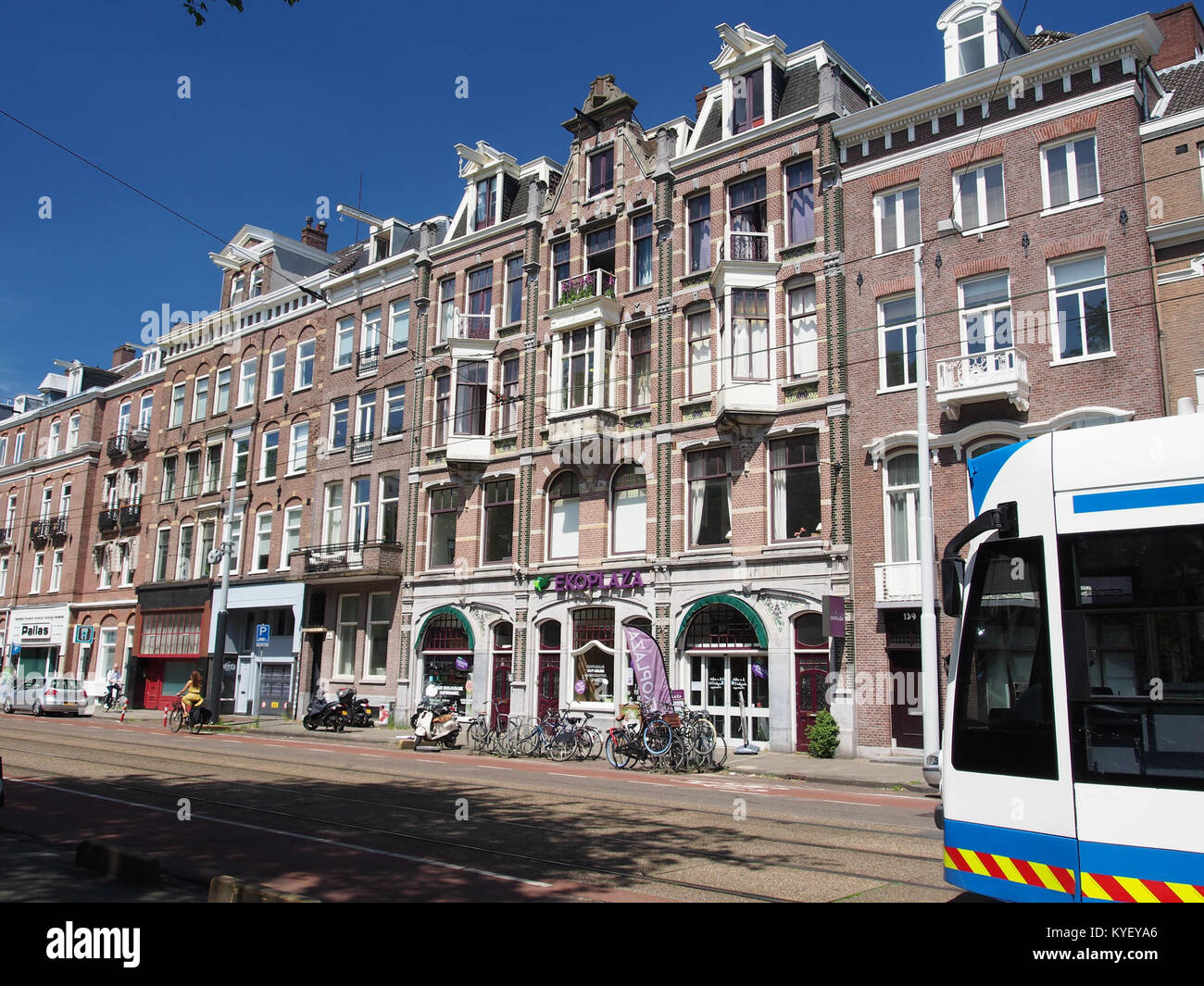 Photograph showing the Weteringschans 131-139, a location in Amsterdam ...