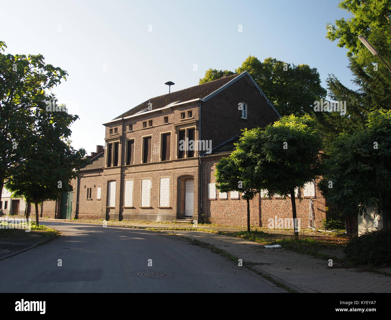 A view of Jackeratherstrasse in Immerath, Erkelenz, capturing the rural ...