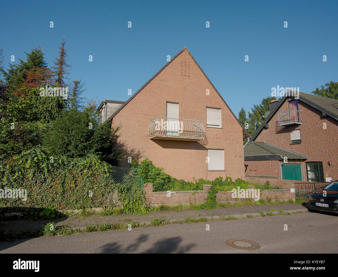 This image depicts Jackeratherstrasse in Immerath, Erkelenz, showcasing ...