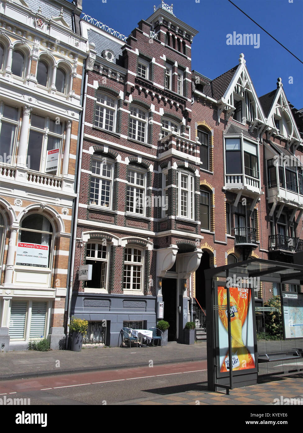 A photograph of Weteringschans 93, capturing the urban architecture of ...