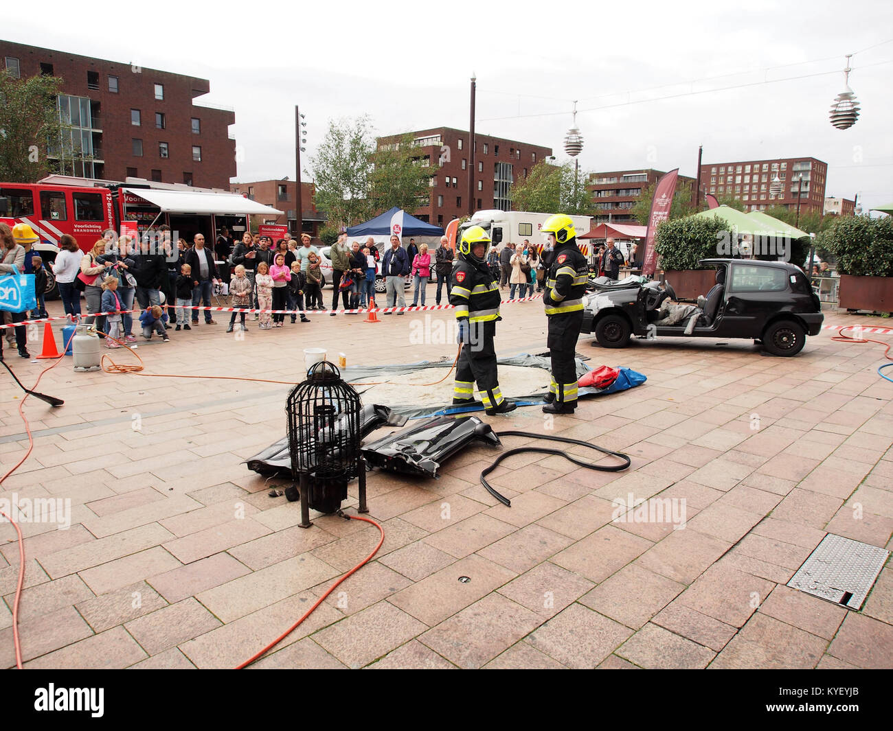 A photograph from the Veiligheidsdag (Safety Day) event in Hoofddorp ...