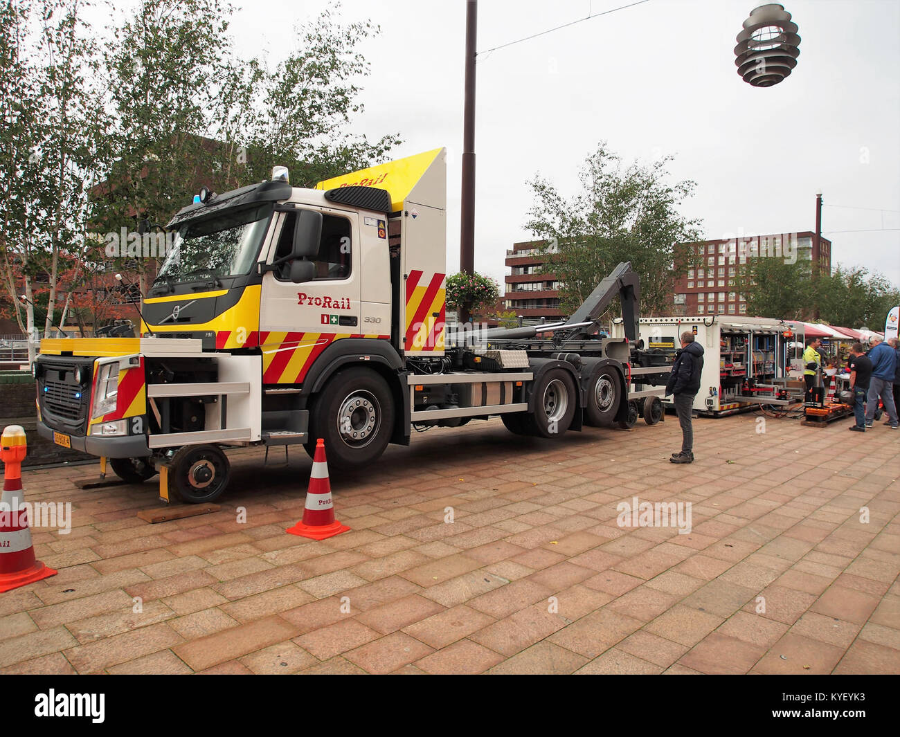A photograph from the ProRail Veiligheidsdag event in Hoofddorp, 2017 ...