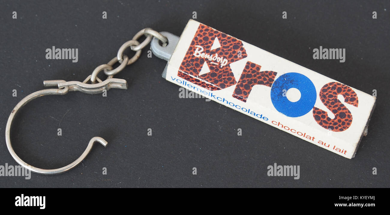 Image depicting the logo and design of Sleutelhanger Bros Bensdorp, a ...
