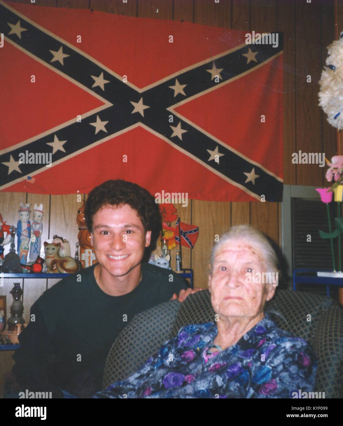 Half-length portrait of Alberta Martin, the last surviving widow of a ...