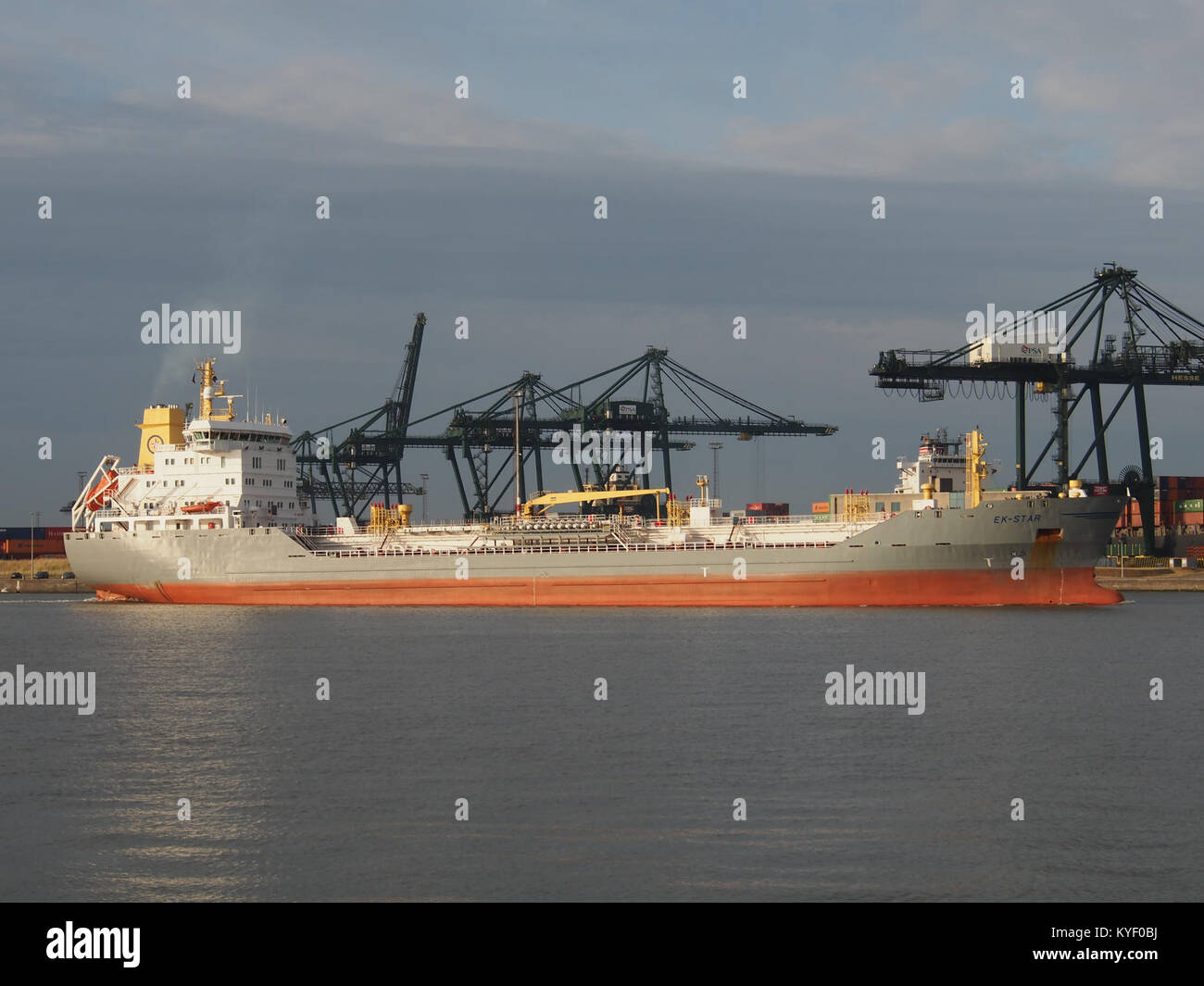 The Ek-Star, a ship registered under IMO number 9164524, photographed ...