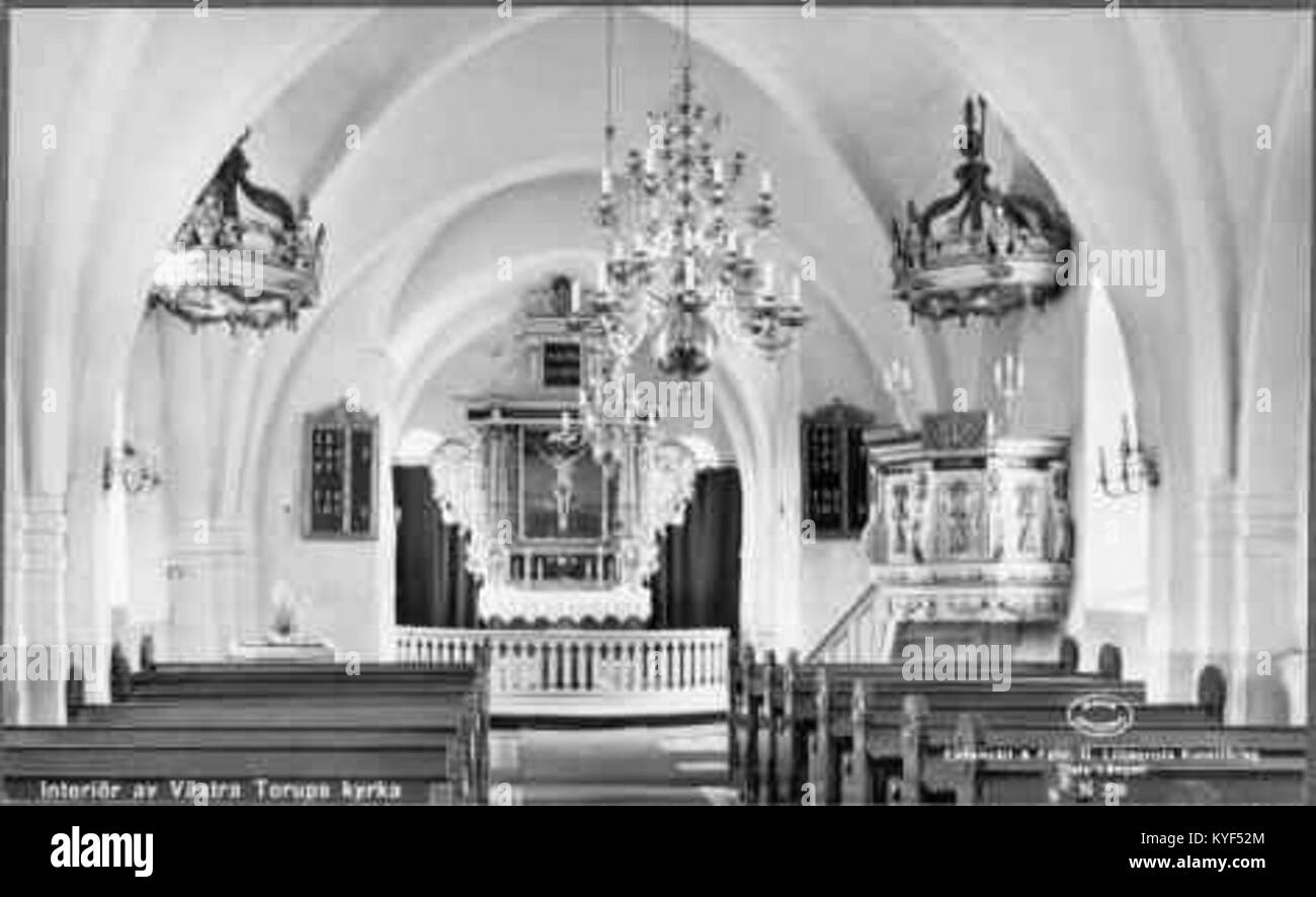 Västra Torups kyrka is a historic church located in Sweden, known for ...
