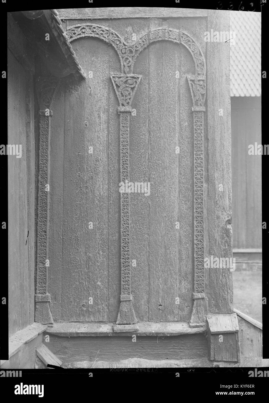 Stave churches of norway Black and White Stock Photos & Images - Alamy
