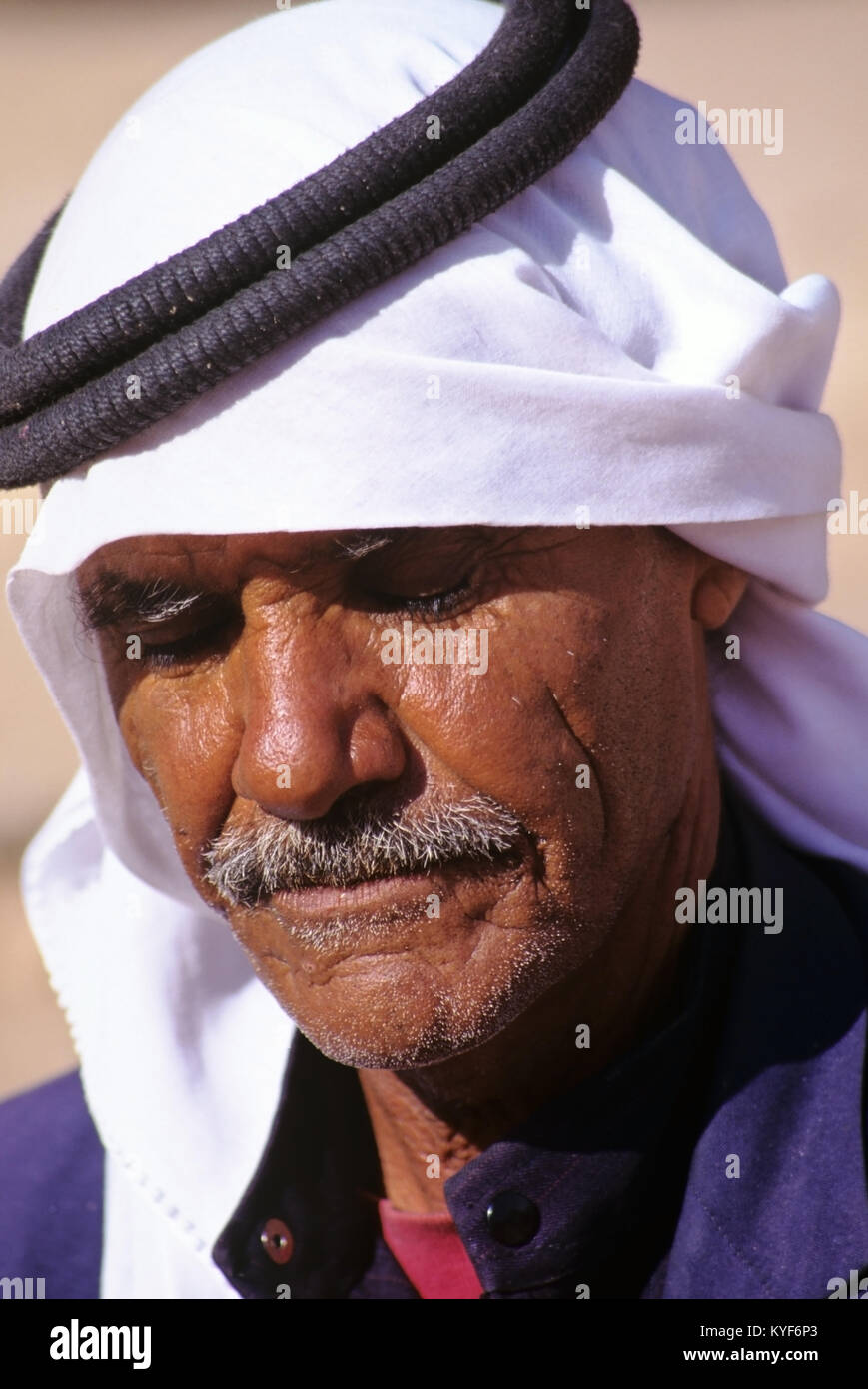 2285. Jordanian Man, Jordan Stock Photo - Alamy