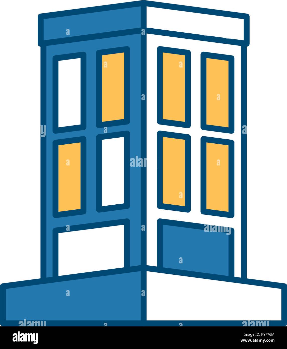 Edifice building isolated Stock Vector Image & Art - Alamy