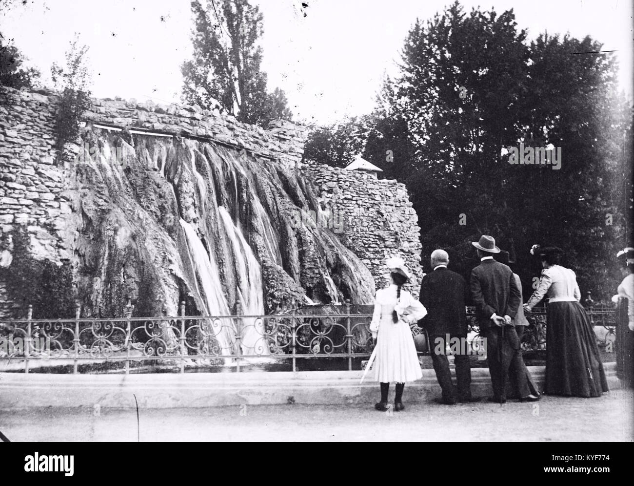 Vízesés. Fortepan 86705 Stock Photo - Alamy