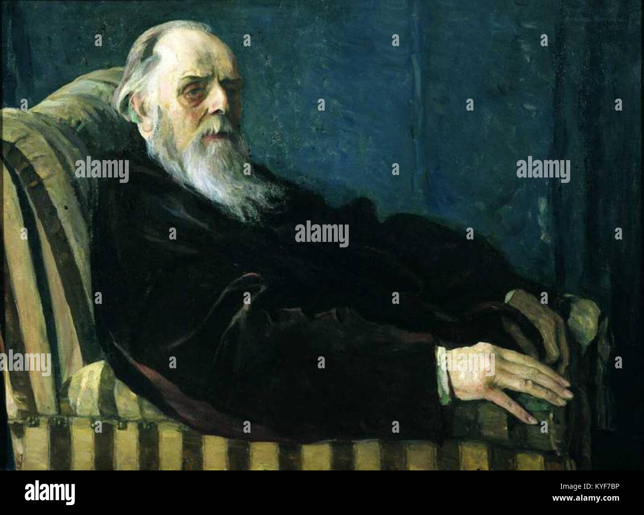 V.G.Chertkov by M.Nesterov (1935 Stock Photo - Alamy