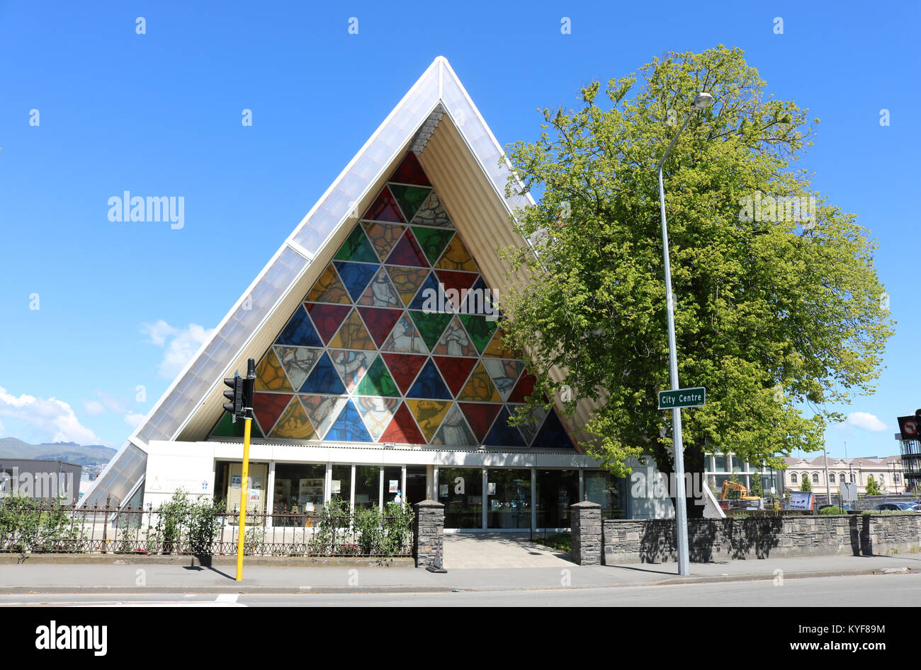 Christchurch Transitional Cathedral or Cardboard Cathedral in central ...
