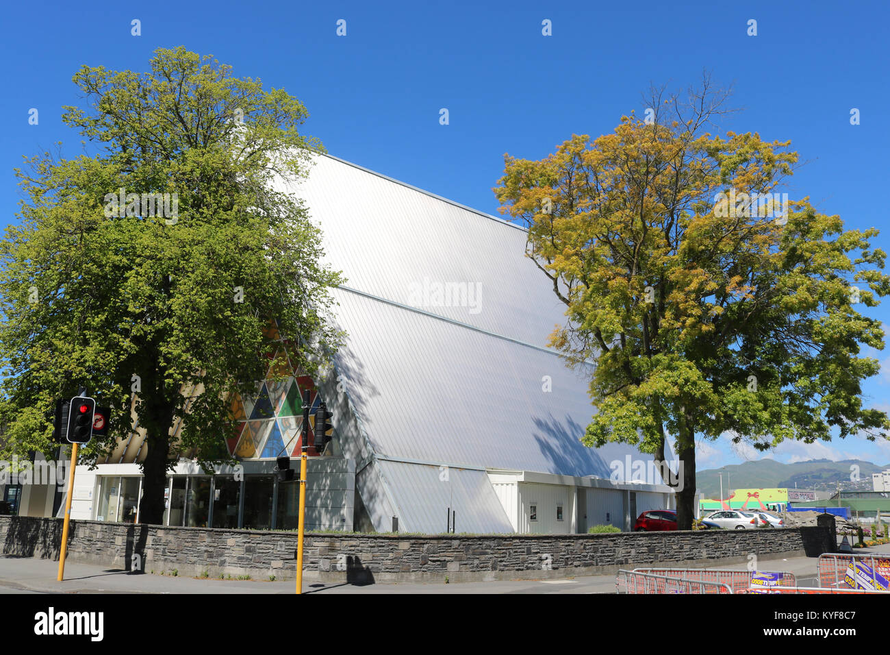 Christchurch Transitional Cathedral or Cardboard Cathedral in central ...