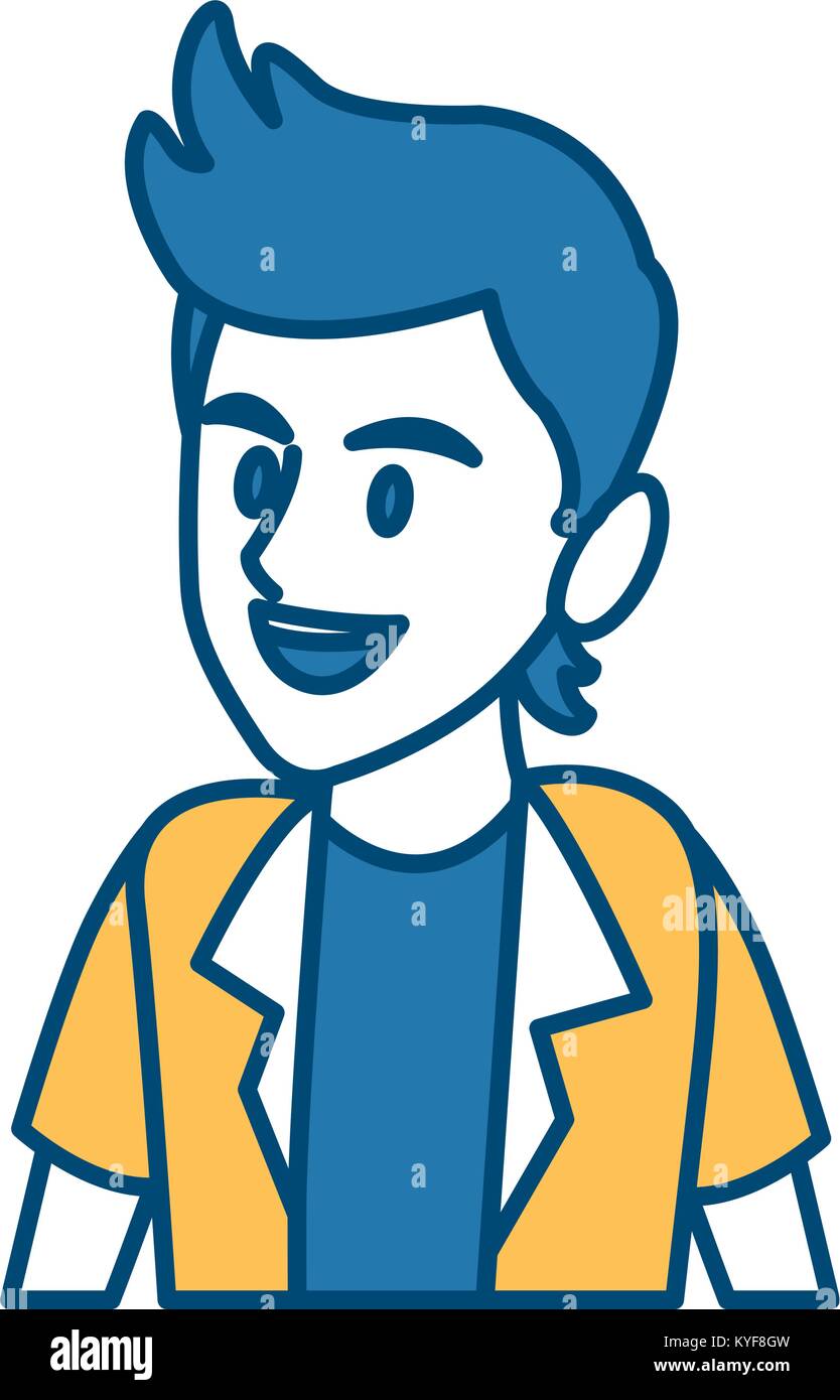 Man profile cartoon Stock Vector Image & Art - Alamy